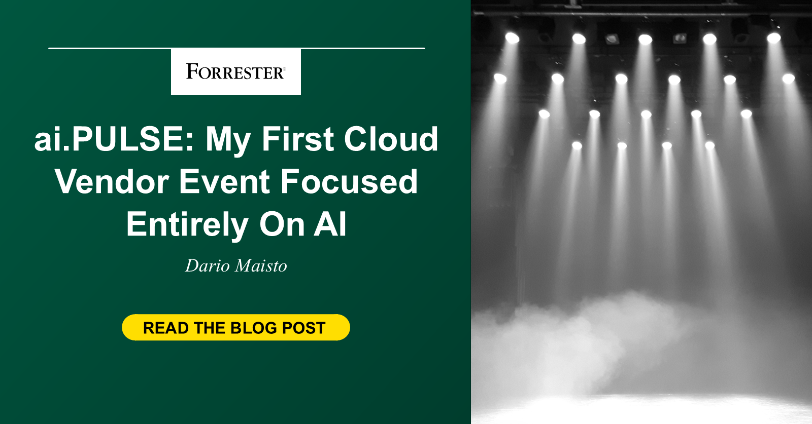 ai.PULSE: My First Cloud Vendor Event Focused Entirely On AI - Starthub ...