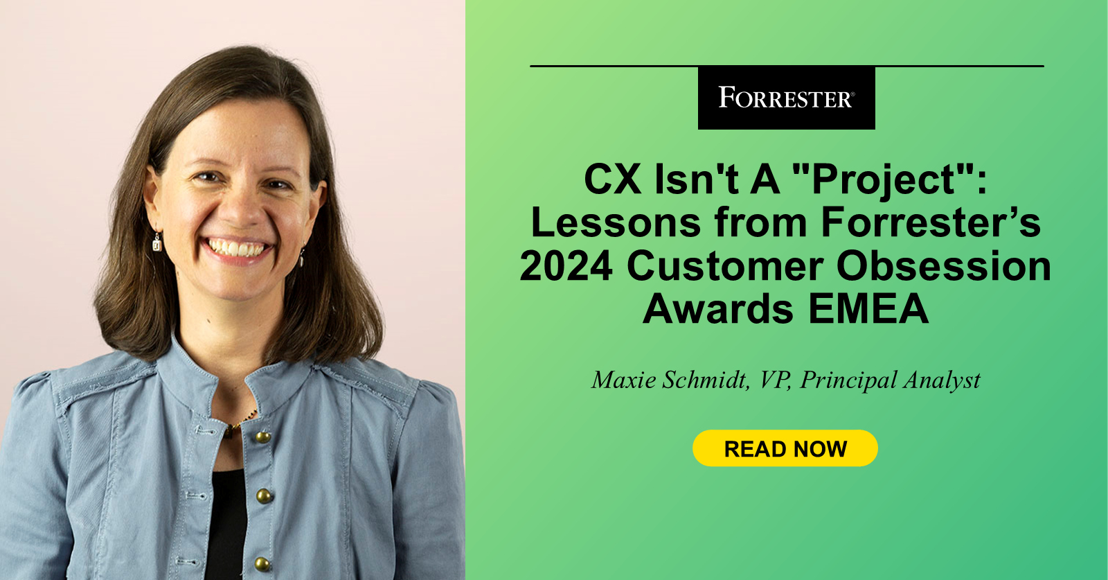 CX Isn't A "Project": Lessons from Forrester’s 2024 Customer Obsession Awards EMEA - Starthub Asia