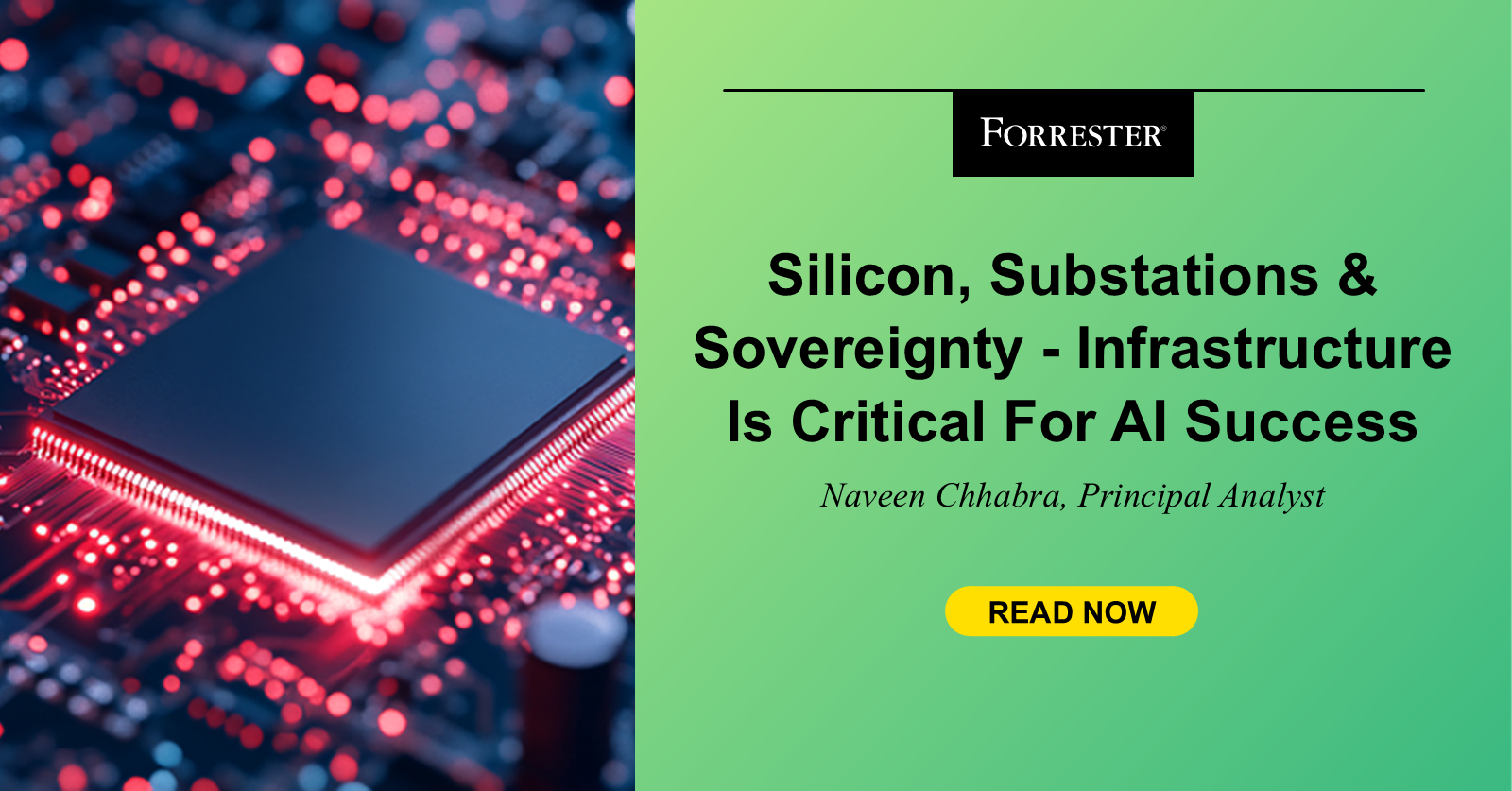 Silicon, Substations, And Sovereignty — Infrastructure Is Critical For ...