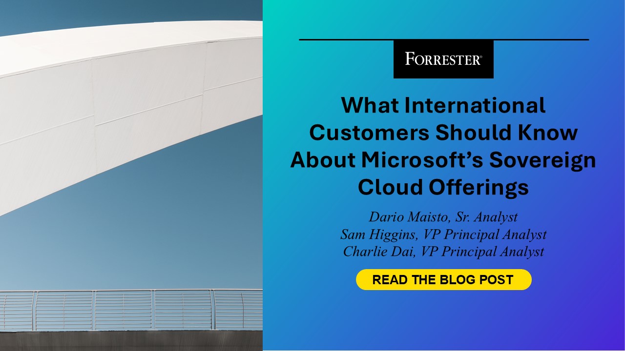 What International Customers Should Know About Microsoft’s Sovereign ...
