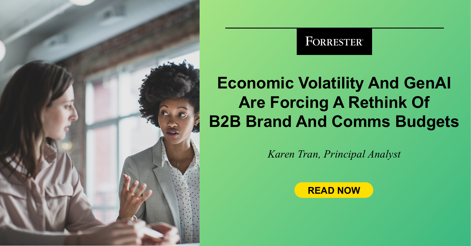 Economic Volatility And GenAI Are Forcing A Rethink Of B2B Brand And ...
